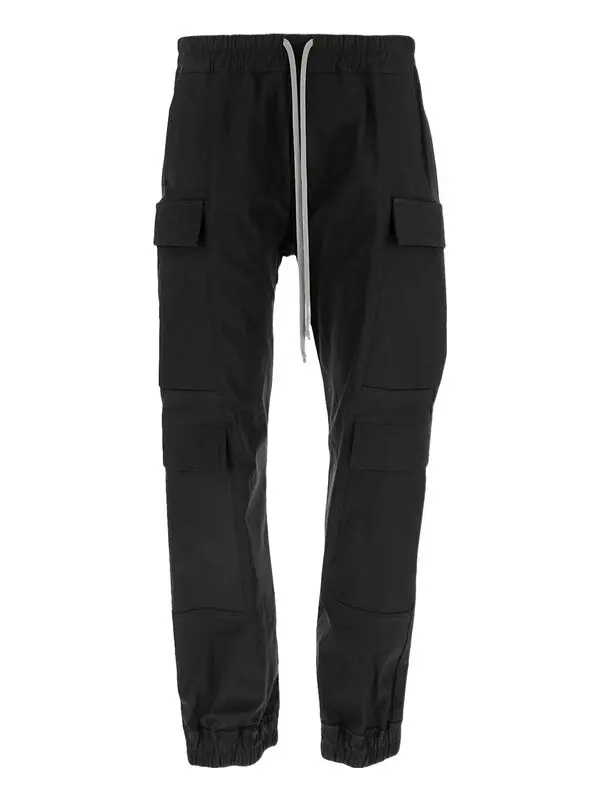 Rick Owens Straight-leg Cargo Trousers - Black