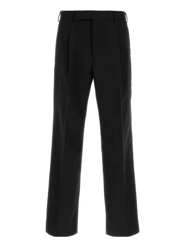 PT TORINO Quindici Wool Trousers - Black