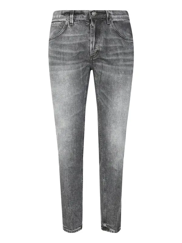 DONDUP Logo Jeans - Gray
