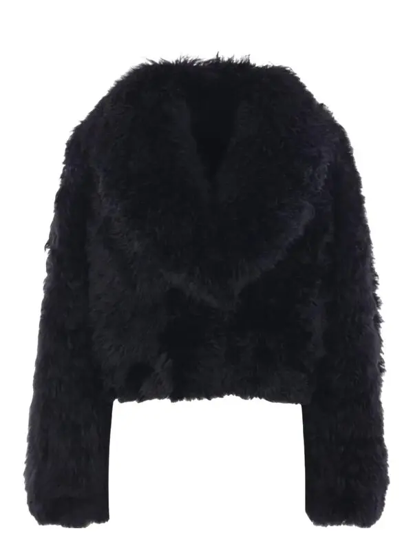 BLANCHA Long Sleeve Casual Jacket - Black