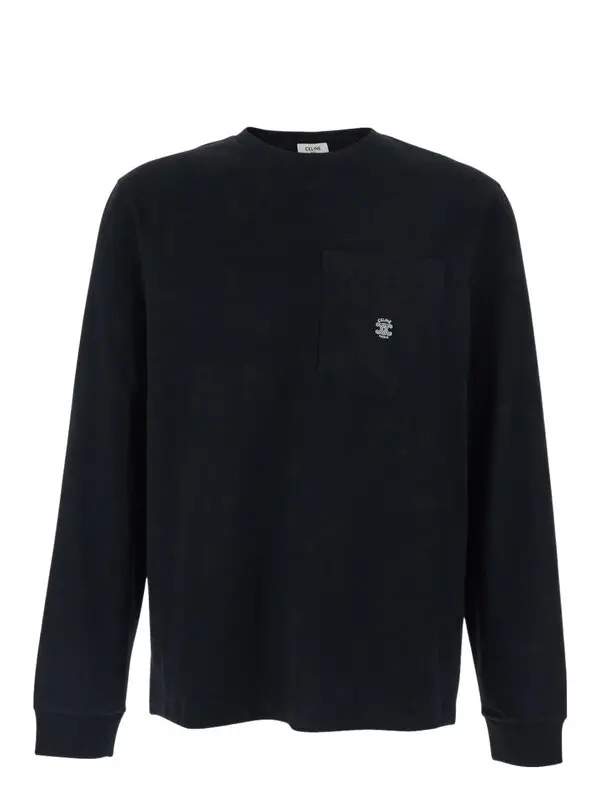 Celine Long-sleeved T-shirt - Black