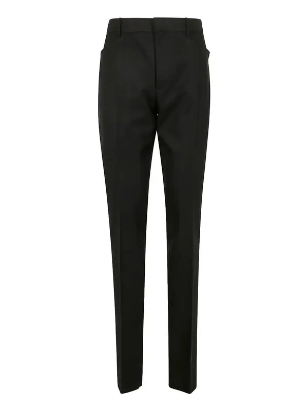 TOM FORD Pleat-detailed Tailored Trousers - Black