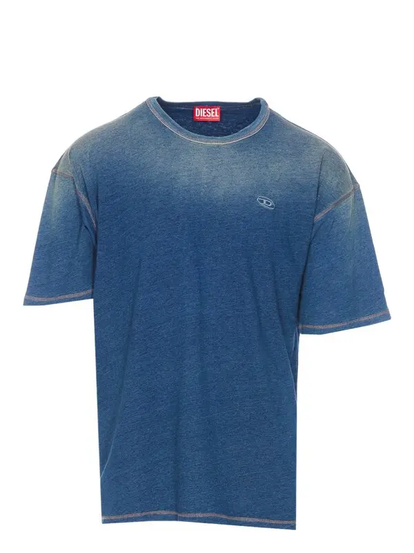 DIESEL® T-boxt-r11 Crewneck T-shirt - Blue