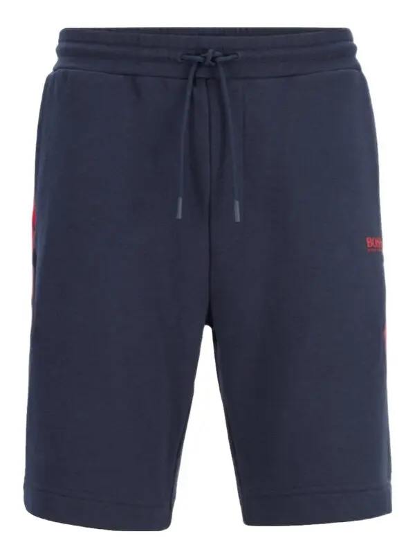 Hugo Boss Logo Straight Shorts - Black