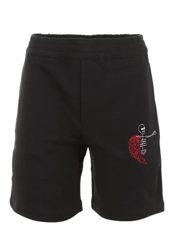 Alexander McQueen Logo Shorts - Black