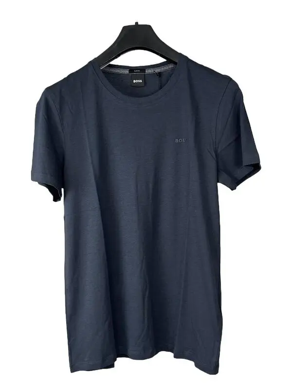 Hugo Boss Round Collar Logo T-shirt - Black