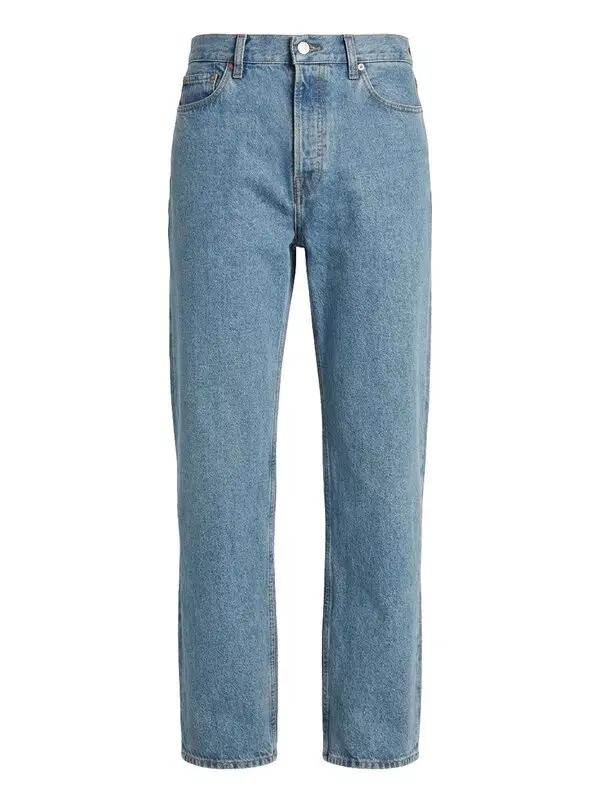 Gucci Loose Fit Denim Pants - Light Blue
