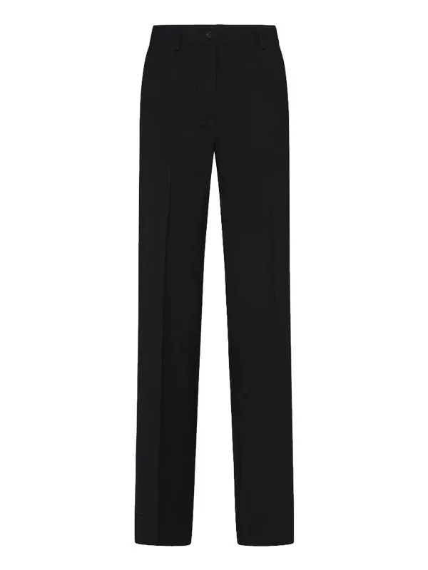 P.a.r.o.s.h High-waisted Palazzo Trousers - Black