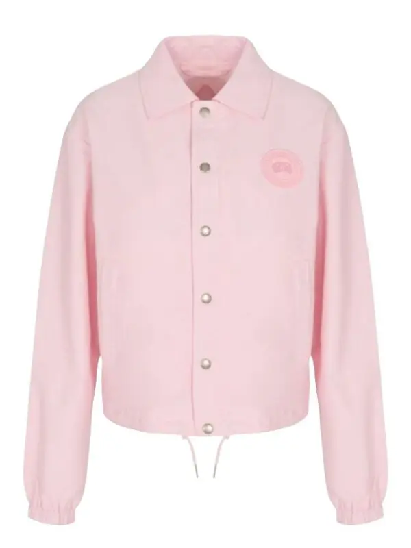 Canada Goose Button-up Drawstring Jacket - Pink