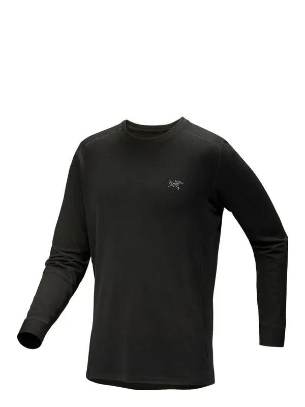 Arc'teryx Rho Round-collar Long-sleeved T-shirt - Black