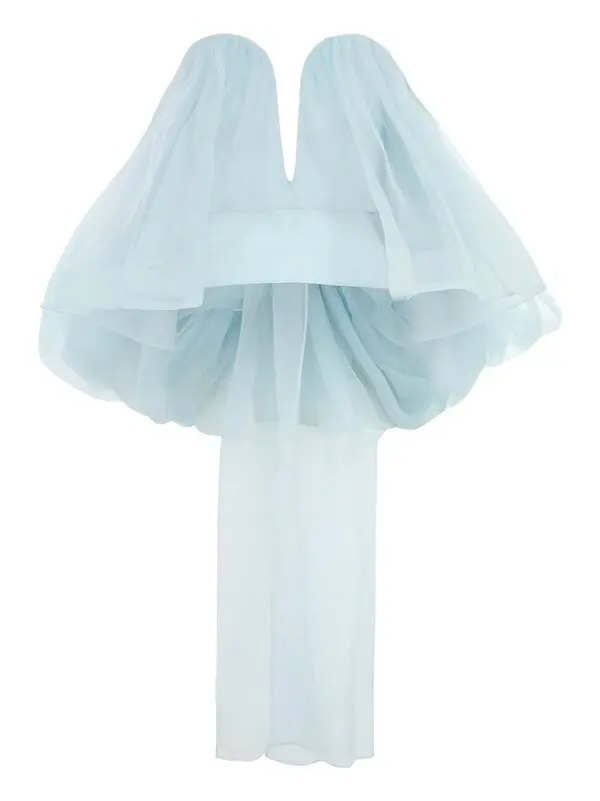 Zimmermann Crush Strapless Bodice - Mint
