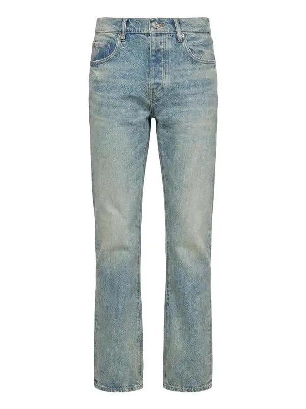 PURPLE BRAND Pinner Coated Vintage Denim Jeans - Ltindigo
