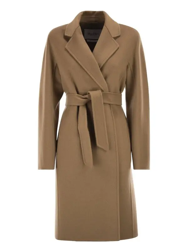 Max Mara Mid-length Belted Coat - Brown