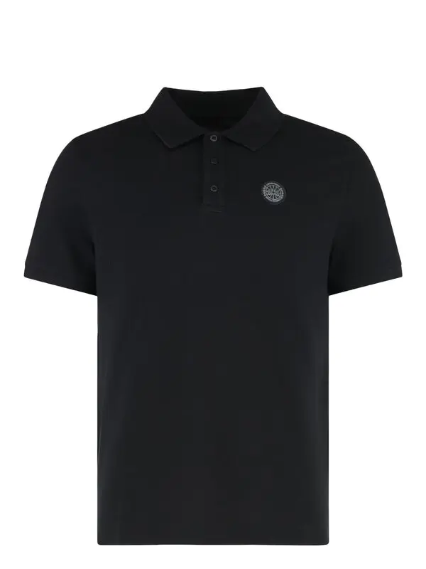 Canada Goose Beckley Logo Patch Polo Shirt - Black