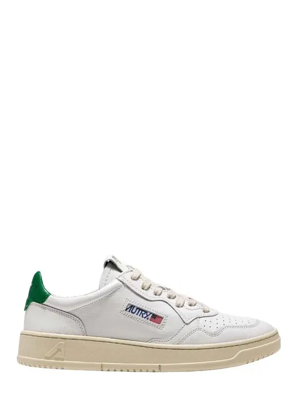 AUTRY Perforated Low-top Sneakers - Nude