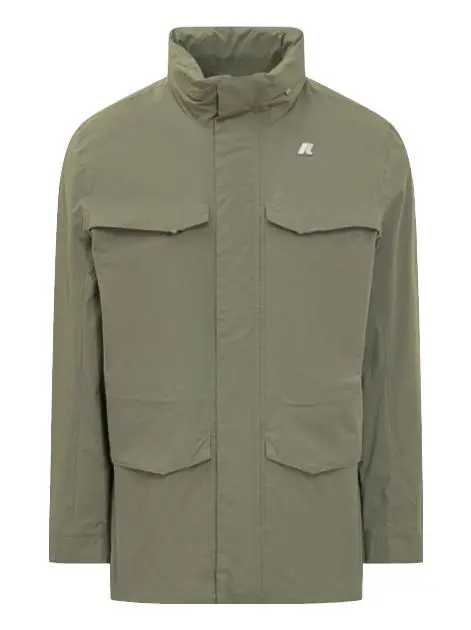 K-WAY High Neck City Jacket - Green