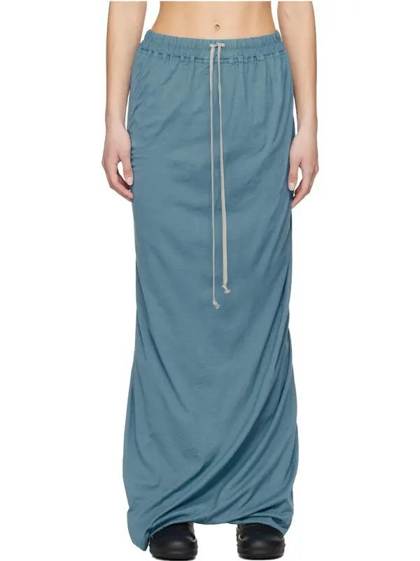 Rick Owens Drawstring Skirt - Toothpaste Color
