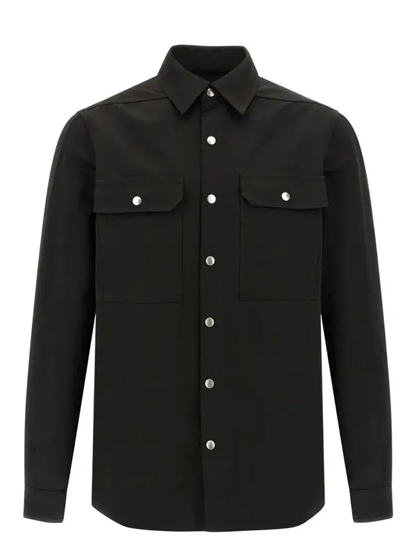 Rick Owens Outershirt Shirt - Black