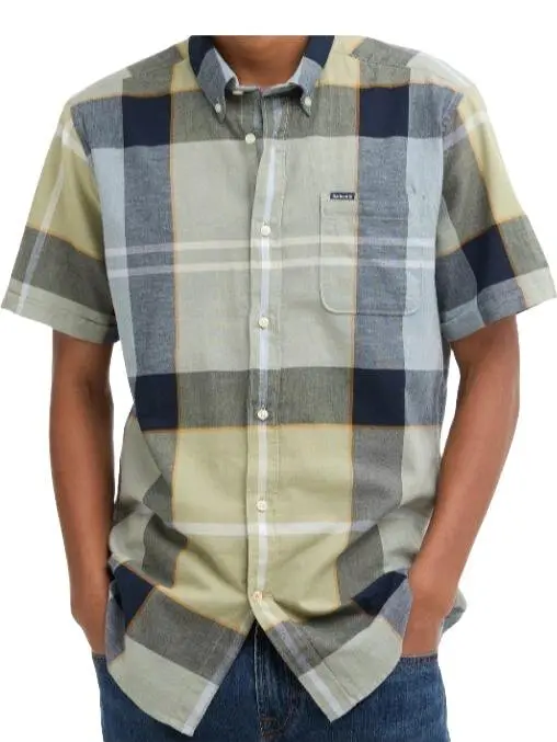Barbour Doughill Short-sleeve Shirt - Gray
