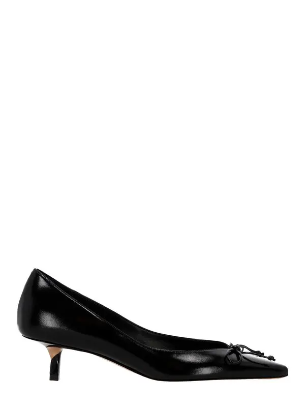 Jacquemus The Tourni Pointed Toe Pumps - Black