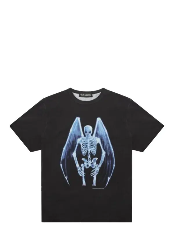 Our Legacy Graphic Print Oversized T-shirt - Black