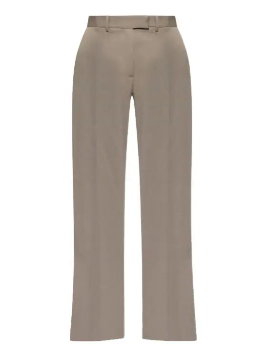Attico Wide Leg Trousers - Grey