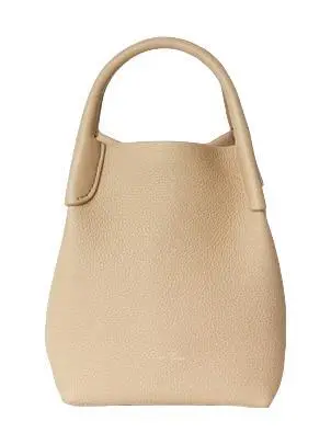 Loro Piana Bale Micro Bucket Shoulder Bag - Nude