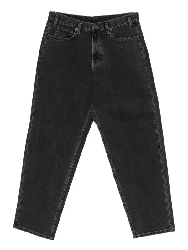 Emporio Armani Faded Denim Trousers - Grey