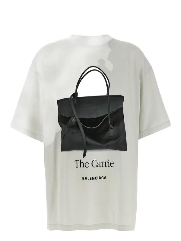 Balenciaga The Carrie" Graphic Print Crewneck T-shirt - No