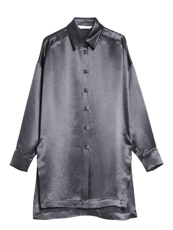 Max Mara Long Sleeve Shirt - Gray