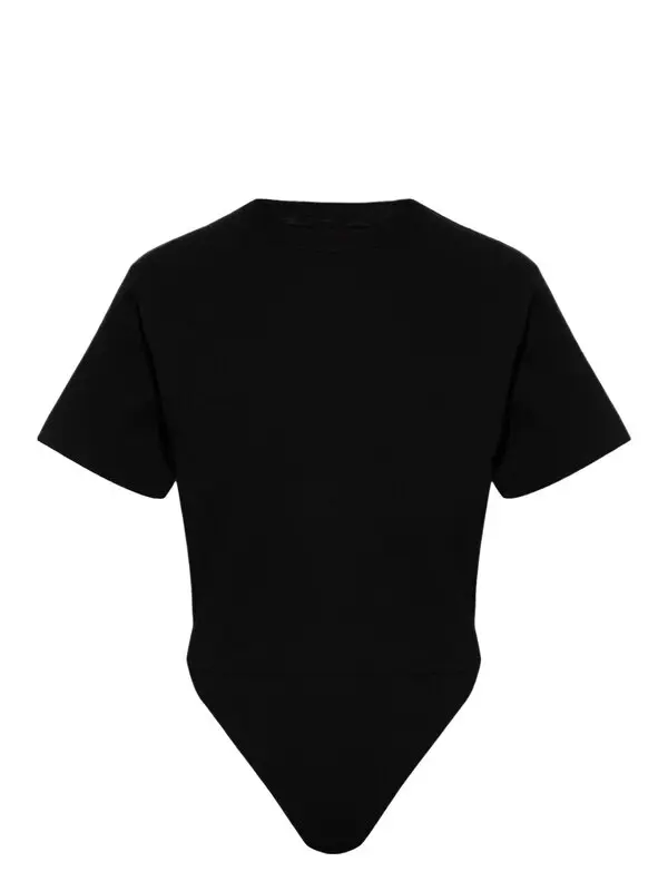 HAIKURE Talya Short-sleeved Bodysuit - Black