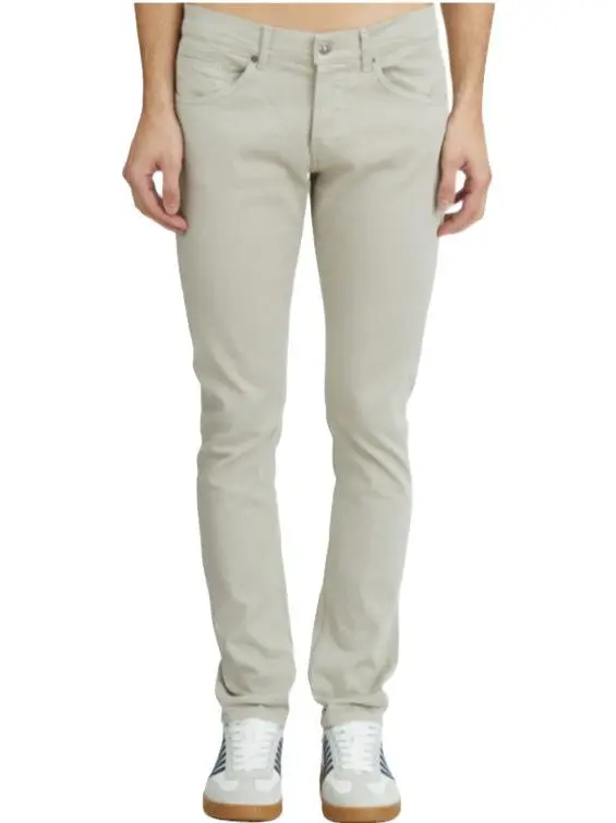 DONDUP Slim Fit Denim Trousers - Nude