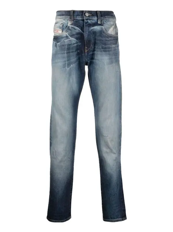 DIESEL® D-strukt Slim Jeans - Gray