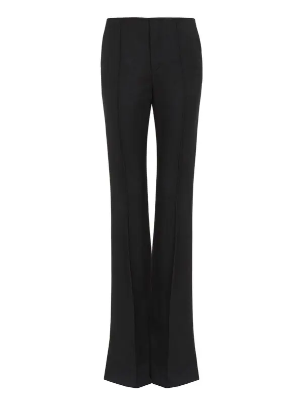 Chloé Straight-leg Trousers - Black
