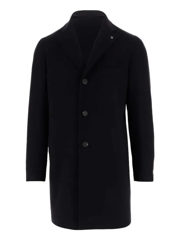 Tagliatore Single-breasted Coat - Black