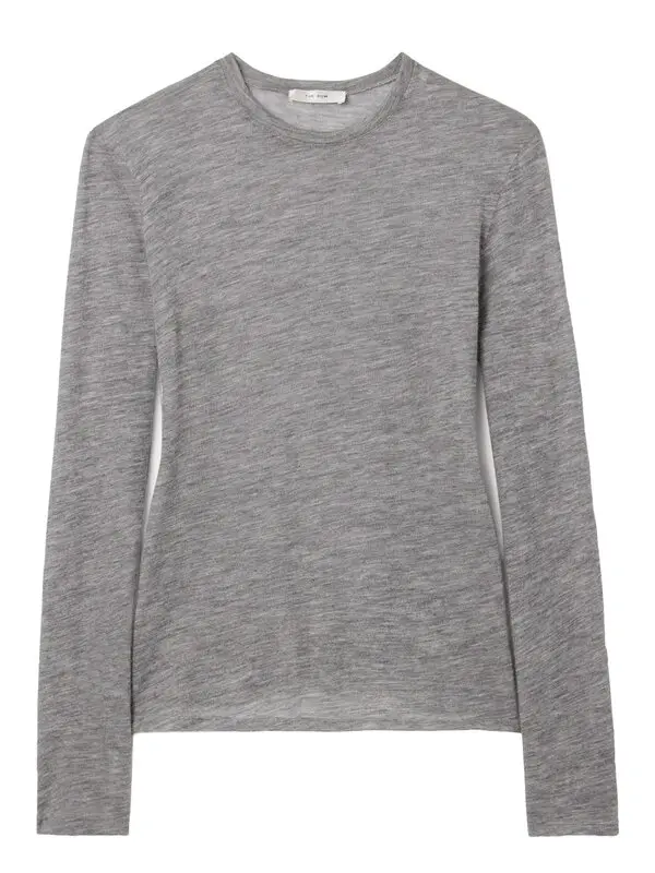 THE ROW Long-sleeved Sweater - Gray
