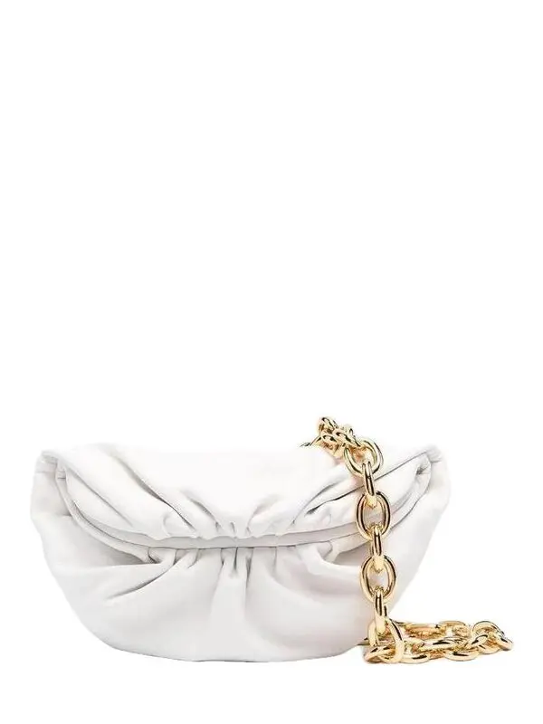 Bottega Veneta The Belt Chain Pouch Bag - White