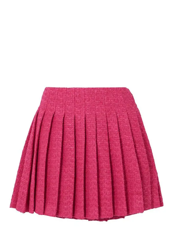 SELF-PORTRAIT Pleated Skirt - Pink