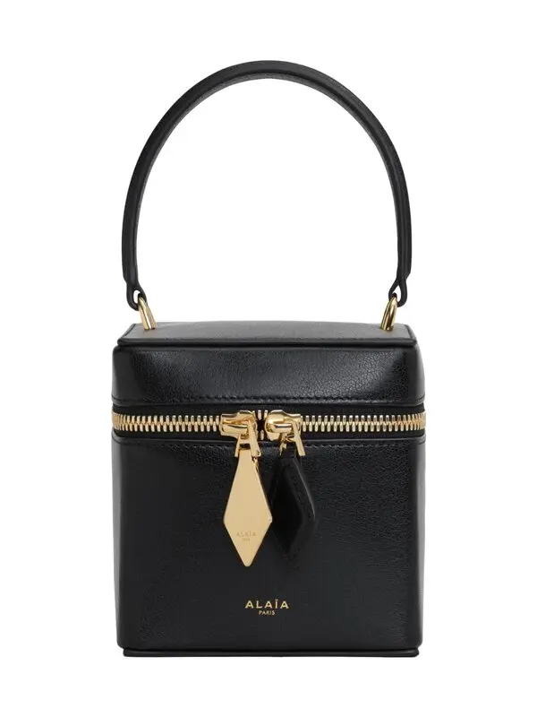 Alaïa Cube Vanity Case - Black