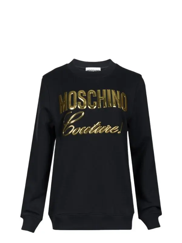 Moschino Pullover Sweater - Black