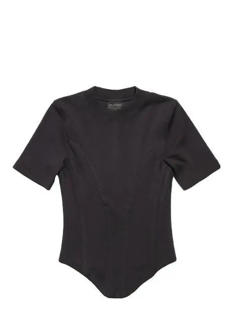 Balenciaga Corset Short-sleeve T-shirt - Black