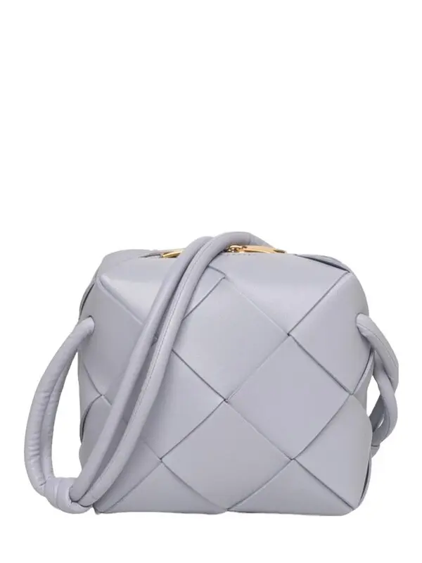 Bottega Veneta Mini Cassette Shoulder Bag - Oyster Color