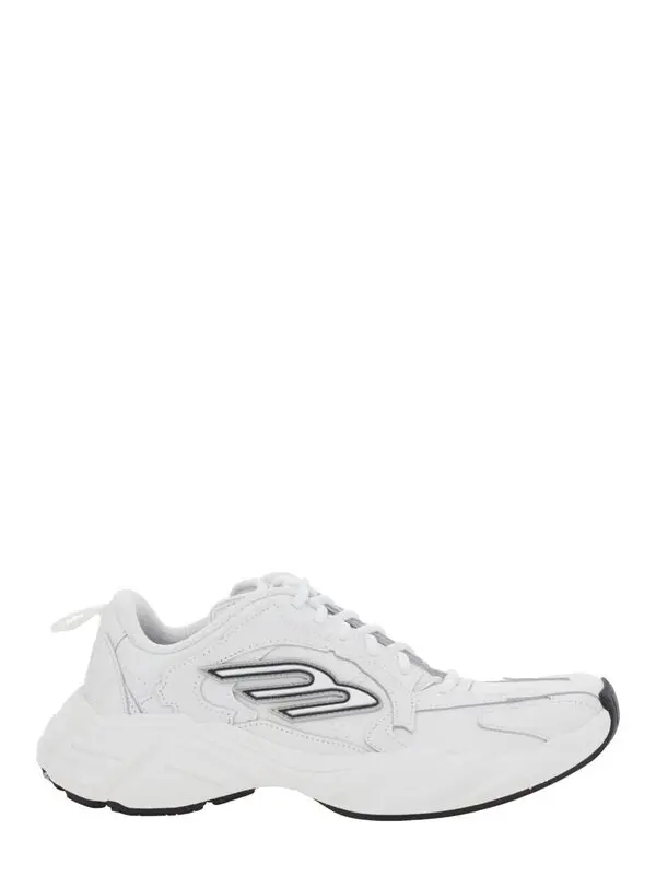 Balenciaga Monday Low-top Sneakers - White