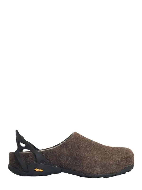 ROA Fedaia Slingback Mules With Vibram Sole - Brown