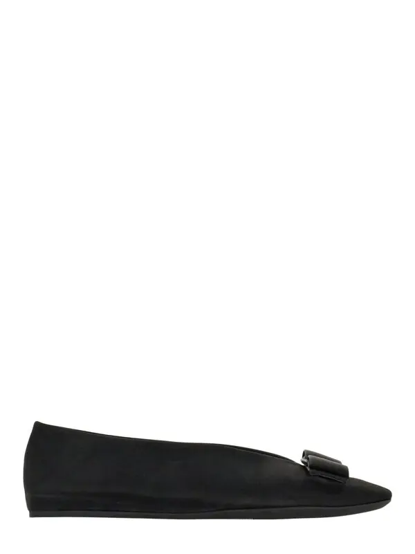 FERRAGAMO Vara Bow Ballerinas - Black