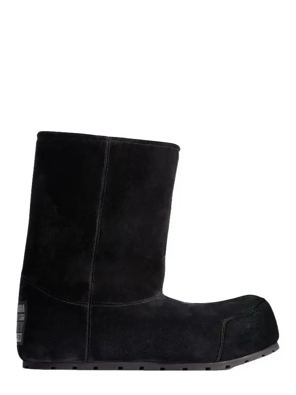 Balenciaga Dumbo Suede Boots - Black