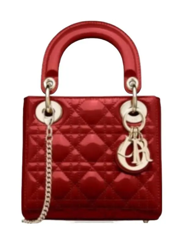 Dior Lady Mini Bag - Red