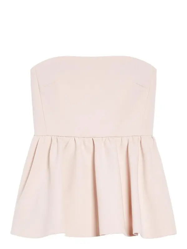 Max Mara Sablé Bustier Top - Nude
