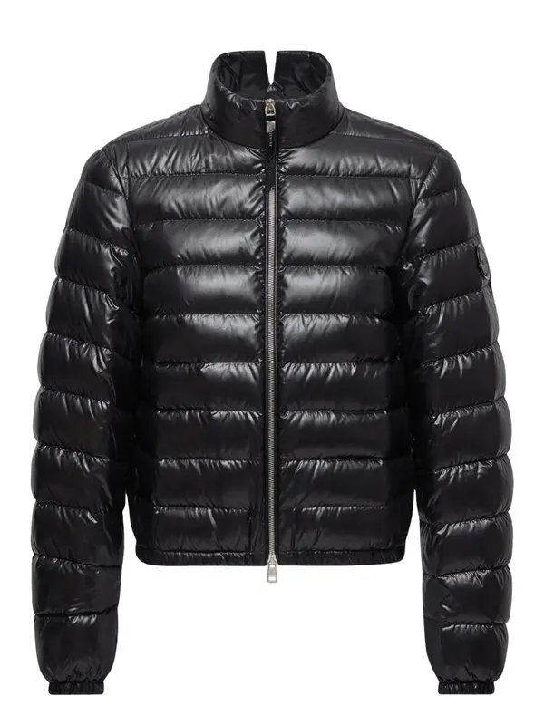 Moncler X Edward Enninful Knut Zip-up Down Jacket - Black
