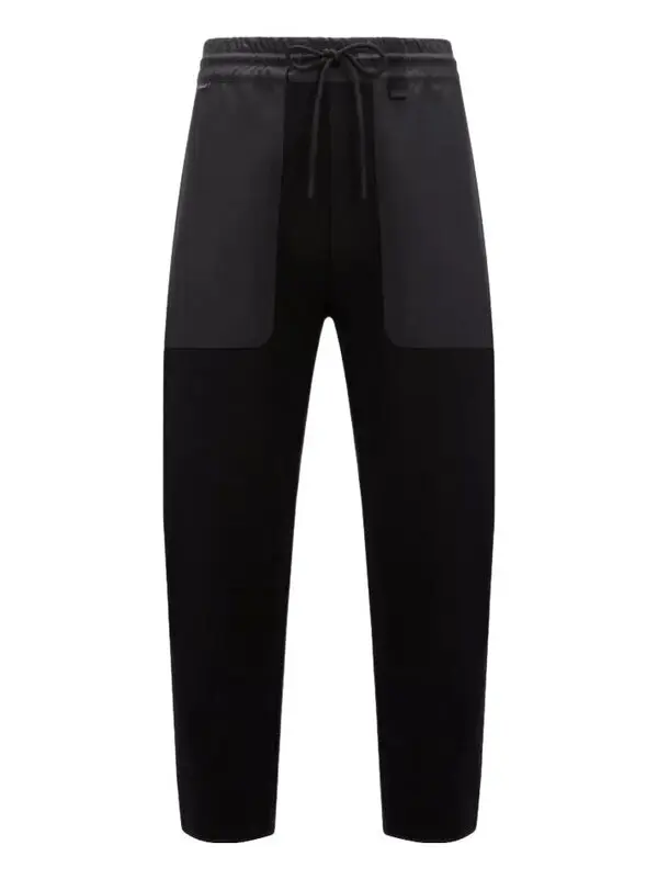 Moncler Cotton Jogging Trousers - Black